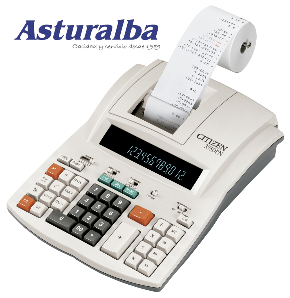 Calculadoras Citizen Y Casio. De Bolsillo, Sobremesa, Con Impresora Y