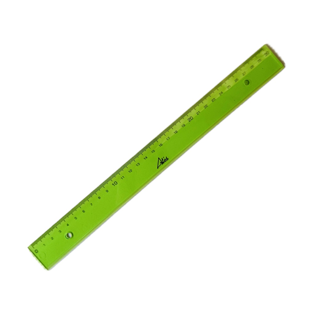 Regla verde de 30 cm Artés | Asturalba